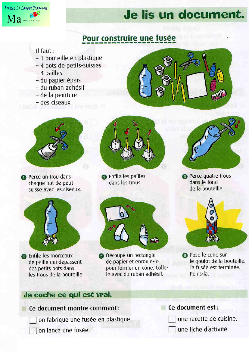 'ma-revision.com 'lire-un-document-pour-construire-une-fusée