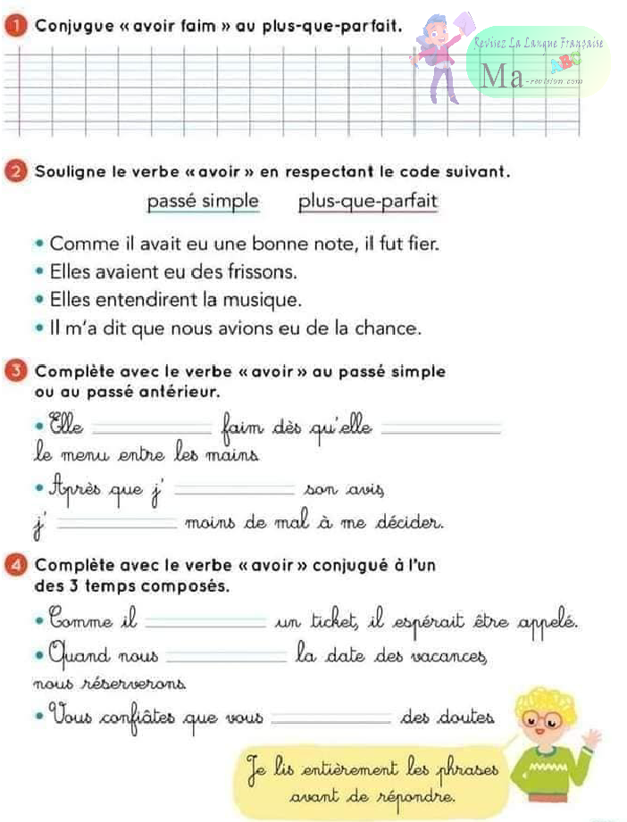 'ma-revision.com 'plus-que-parfait-passe-anterieur-et-futur-anterieur ...