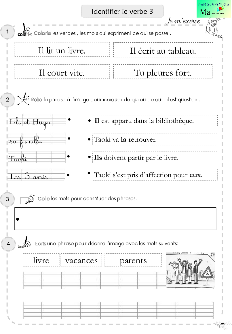 'ma-revision.com 'identifier-le-verbe