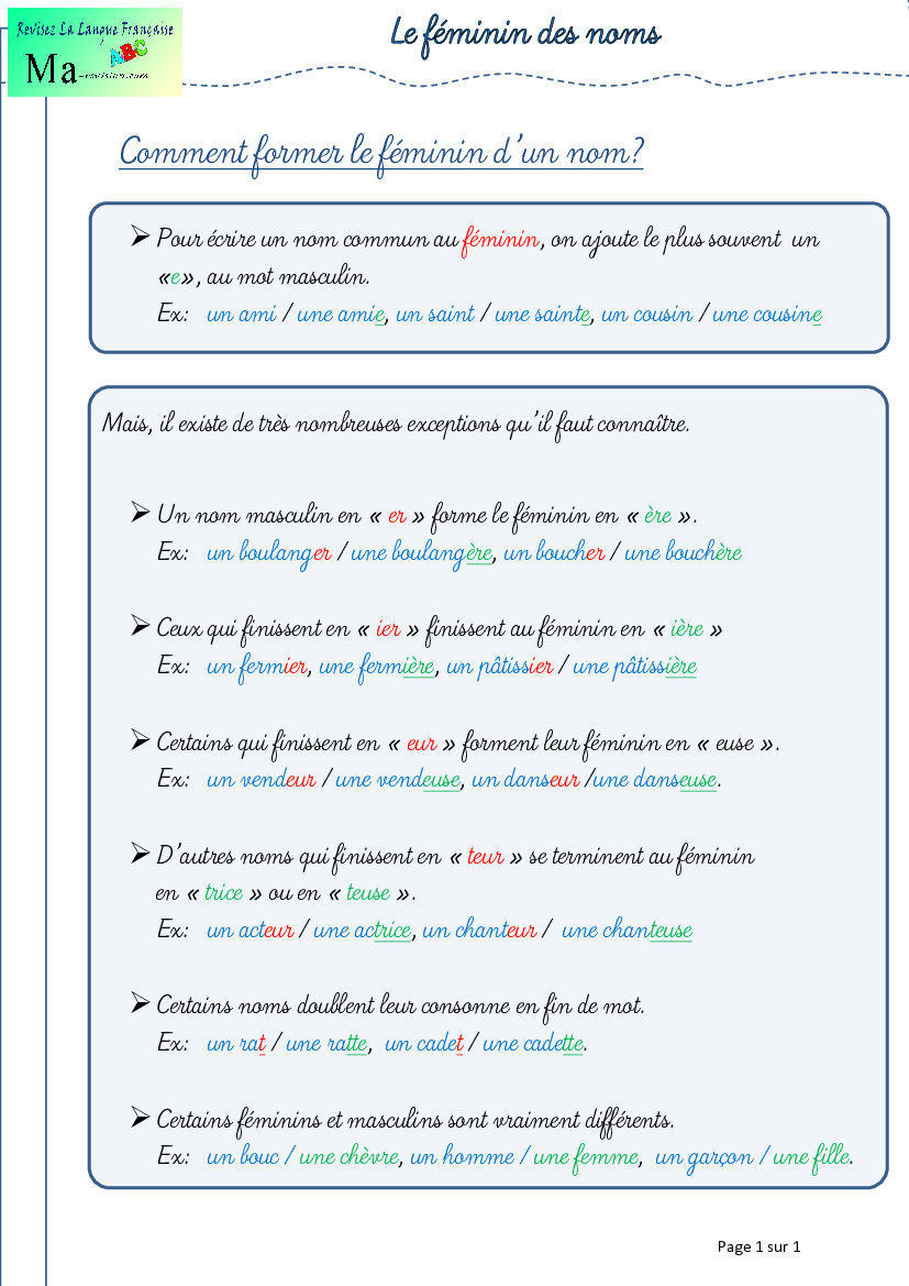 ma revision 3 lecon nom propre et nom commun ma revision 3 lecon nom propre et nom commun