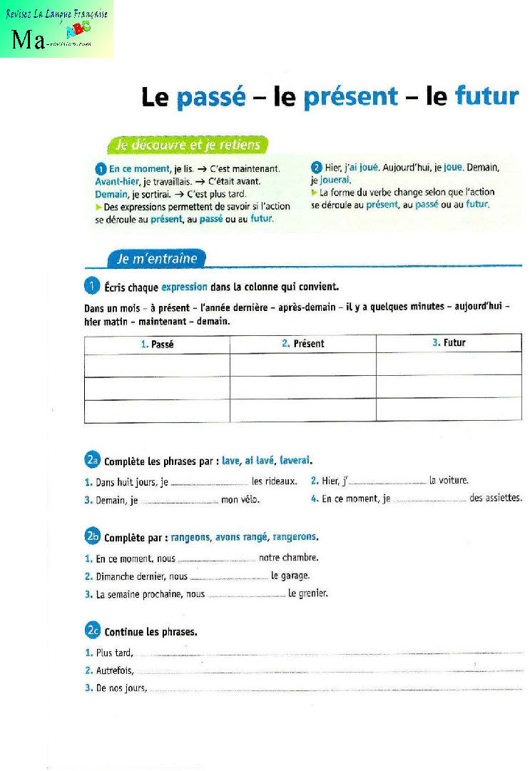 'ma-revision.com 'le-passé-le-present-le-futur-conjugaison-ma-revision.com