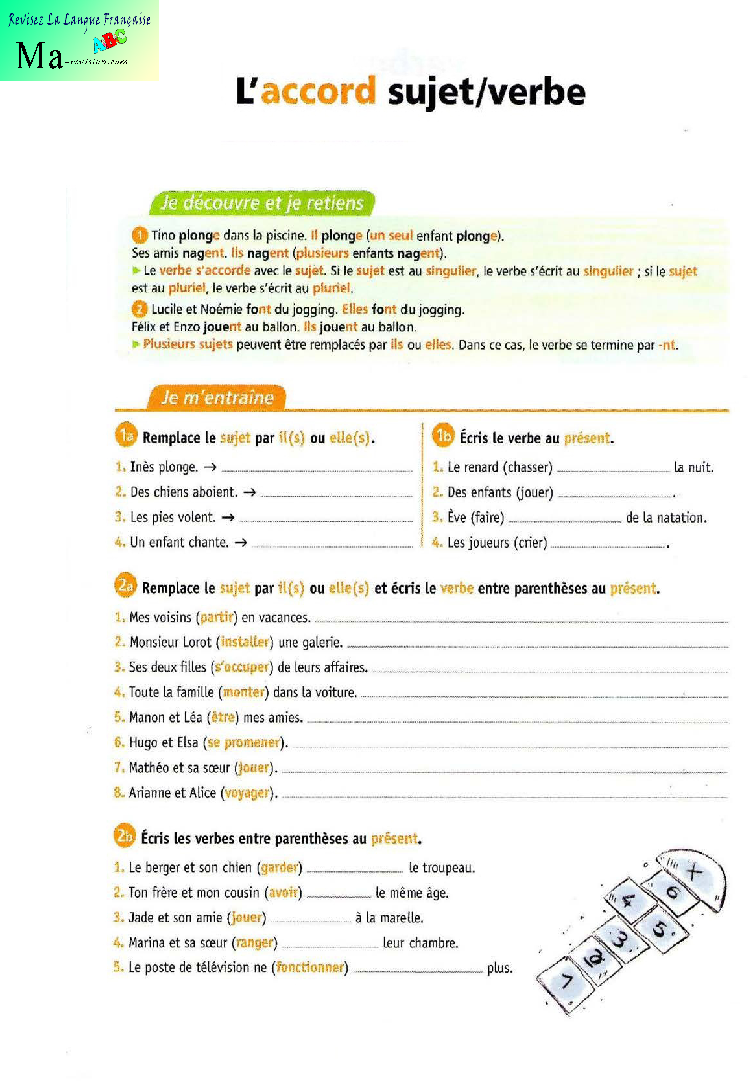 'ma-revision.com 'l-accord-sujet-verbe-grammaire-ma-revision.com