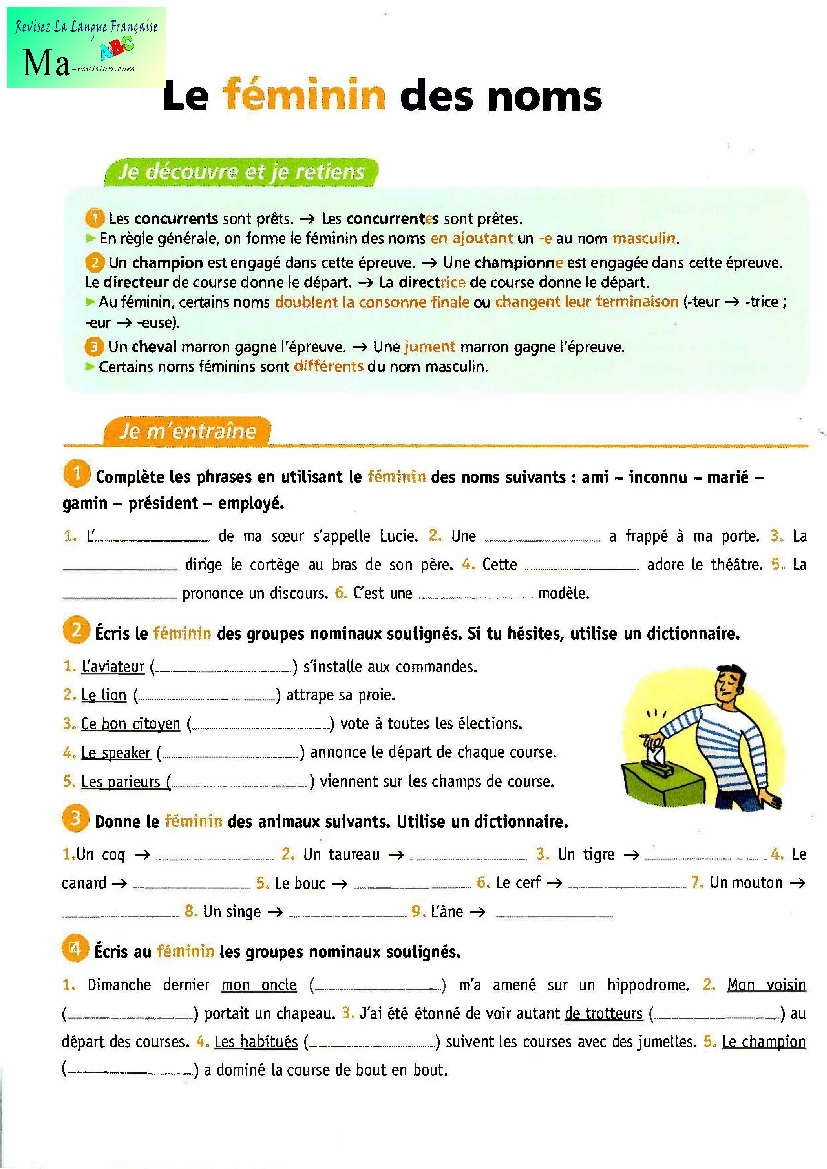 'ma-revision.com 'le-feminin-des-noms